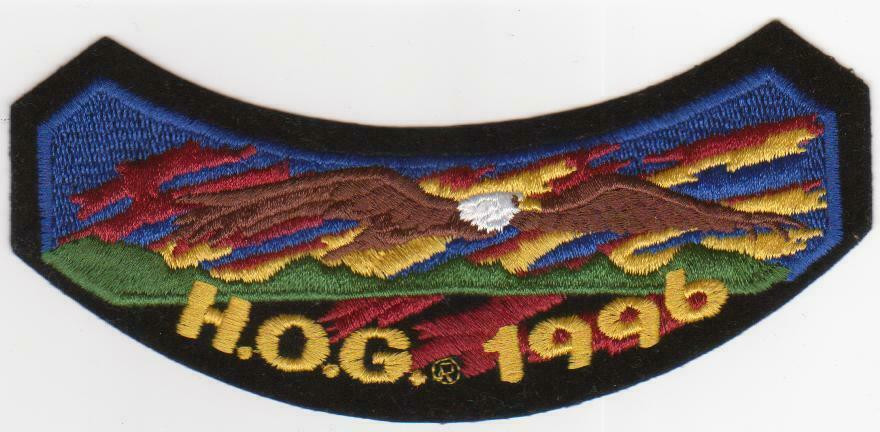 1996 HOG Patch Rocker | Biker Motorcycle Kingman AZ Route 66