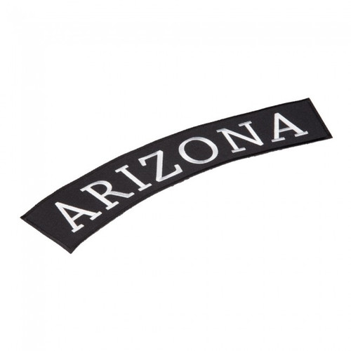 Arizona Top Rocker Patch | Motorcycle Biker Kingman AZ Route 66