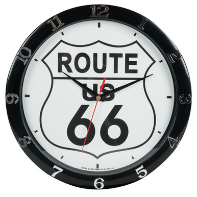 Route 66 Wall Clock | Kingman AZ Motorcycle Gear
