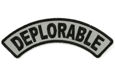 Deplorable Rocker Patch | Biker Motorcycle Kingman AZ Route 66