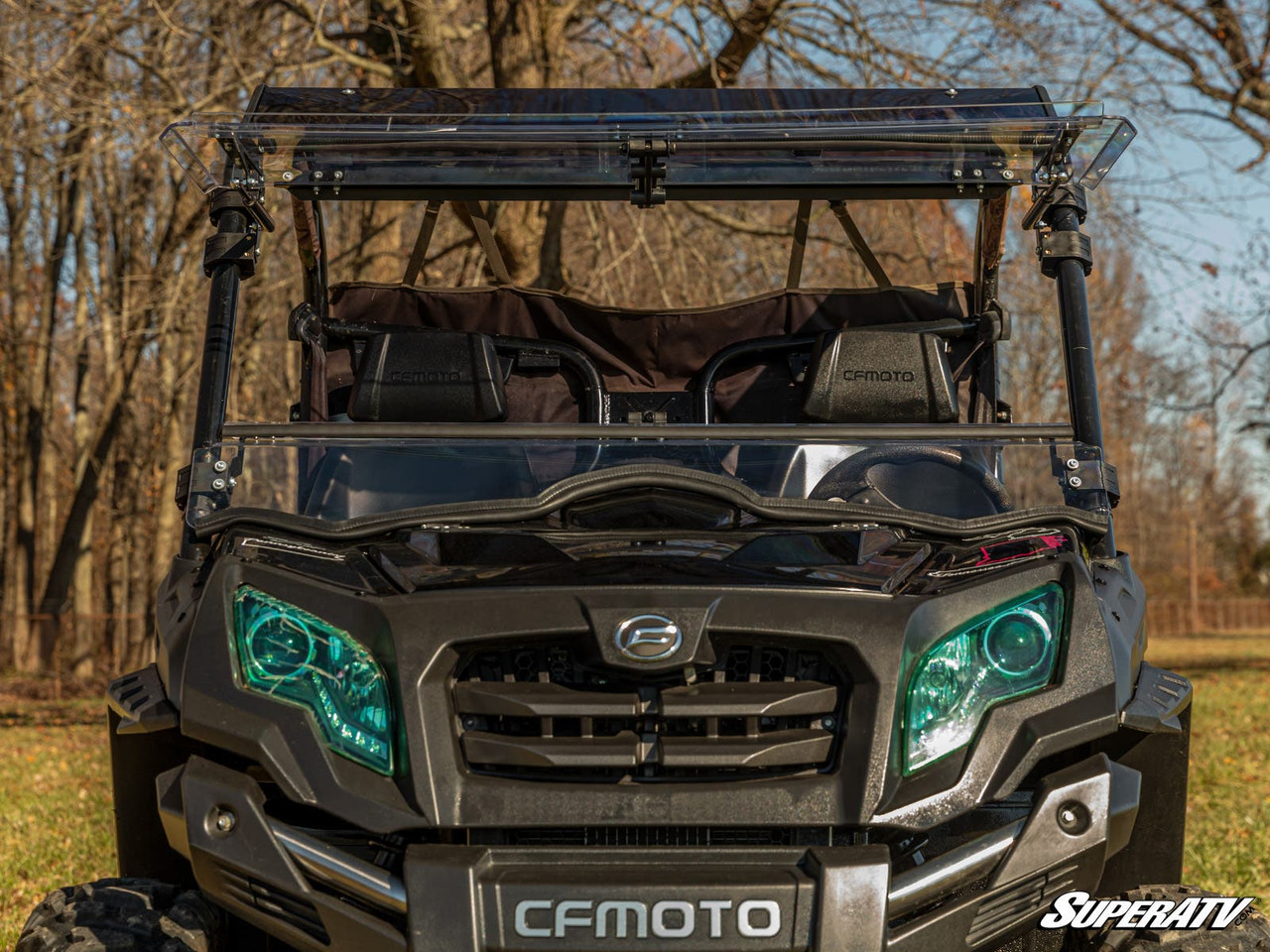 2014-22 UForce 800 SuperATV Flip Up Hard Coated Windshield