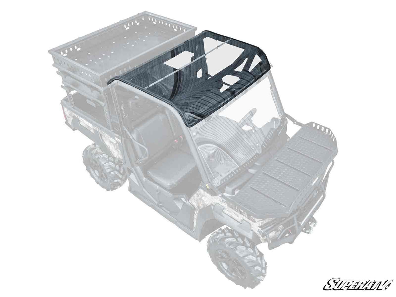 Tracker 800SX Tinted Roof | SuperATV Polycarbonate Top