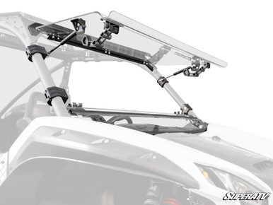 SuperATV Flip Up Windshield for Kawasaki Teryx KRX 1000