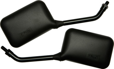 DELUXE GP MIRRORS/PR- LONG FOR ALL 10MM MOUNTS - Cheetah's Powersports