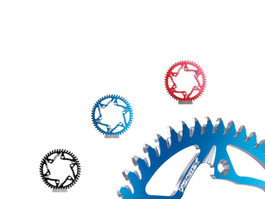 Vortex Racing Steel Rear Sprocket 520 42 Tooth- Black - 435S-42 ...