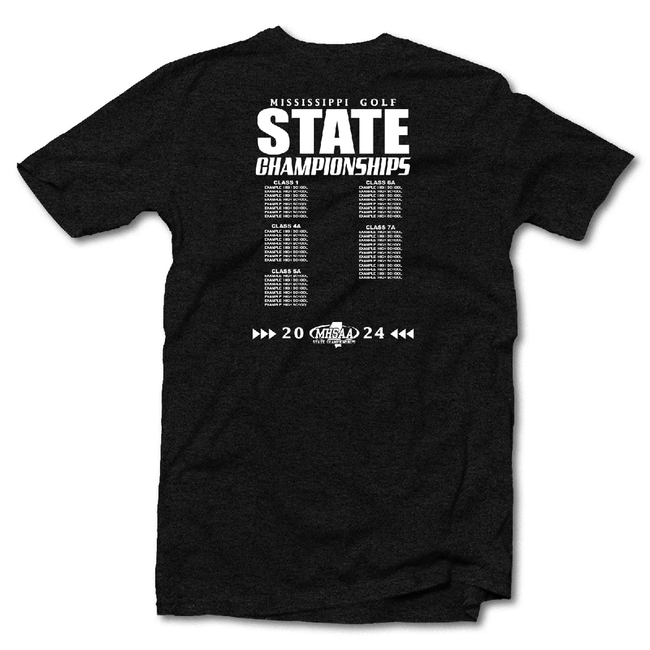 2024 MHSAA Golf State Championships T-Shirt 2024 MHSAA Golf State Championships T-Shirt