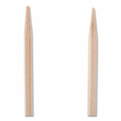 AmerCareRoyal Square Wood Toothpicks, 2.75", Natural, 800/Box, 24 Boxes ...