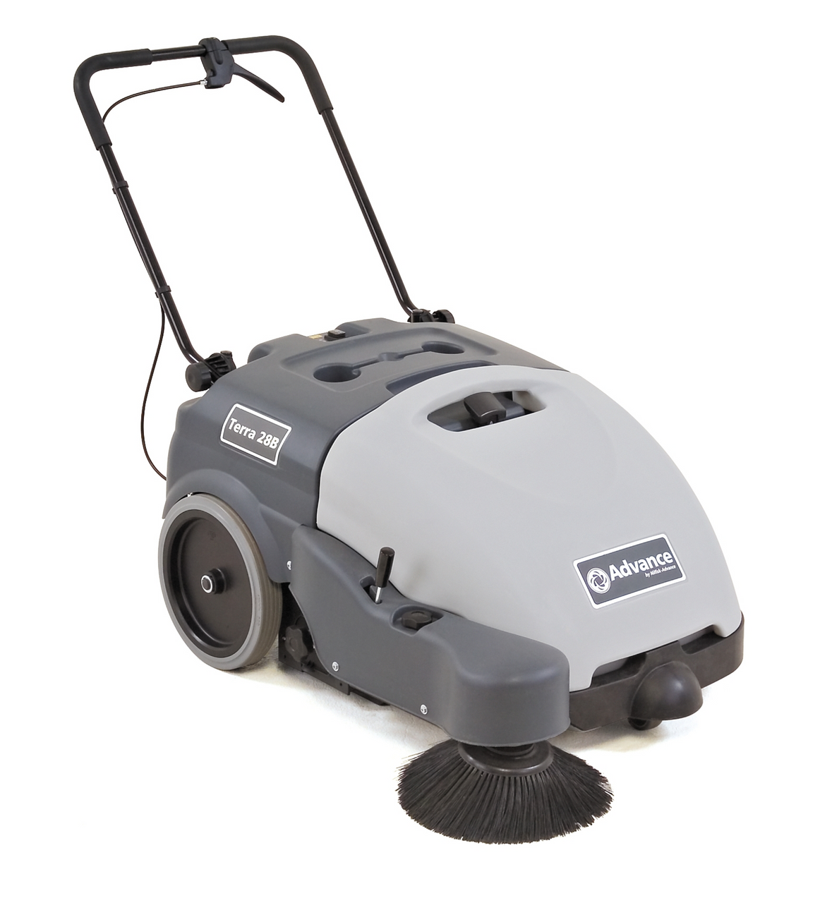 Nilfisk Terra 28B Walk-Behind Sweeper, One 86 Ah Maintenance-free (Gel ...