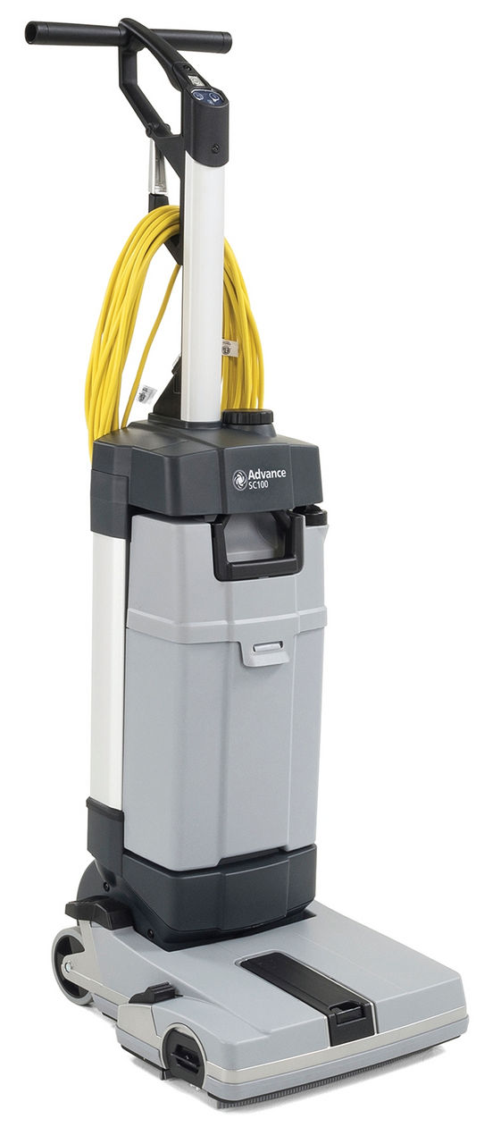 Nilfisk Advance SC100 Complete Upright Floor Scrubber, Medium Nylon ...
