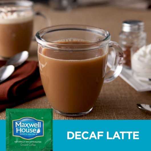 Maxwell House Filter Pack Decaffeinated Ground Coffee .7 Oz (Pack of 100)
