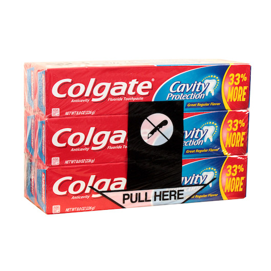 Colgate Cavity Protection Great Regular Flavor Toothpaste, 8 Ounces, 24 ...