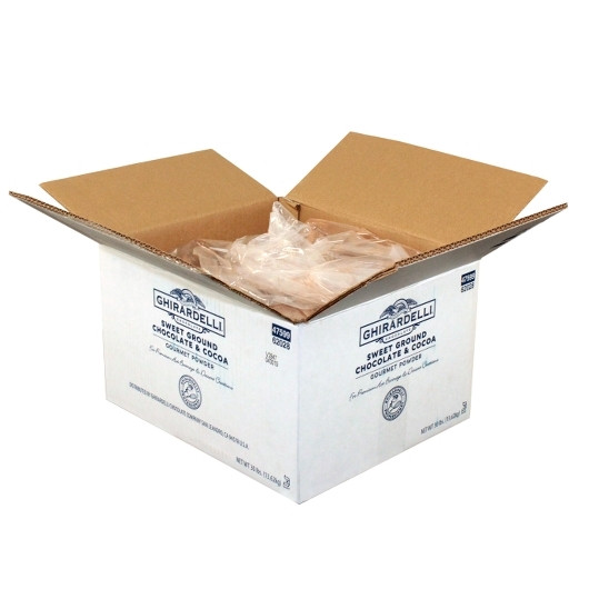 Ghirardelli Sweet Ground Chocolate and Cocoa Powder, 30 Pounds