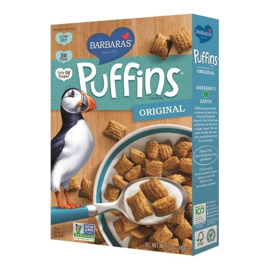 Barbara's Bakery Original Puffin Cereal, 10 Ounces, 12 Per Case