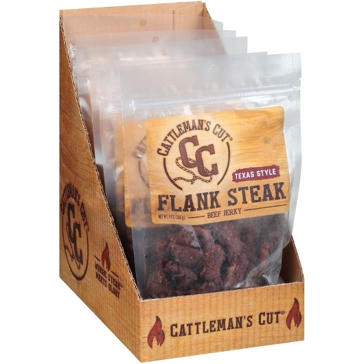 Cattlemen's Flank Steak Texas Style, 9 Ounces, 6 Per Case