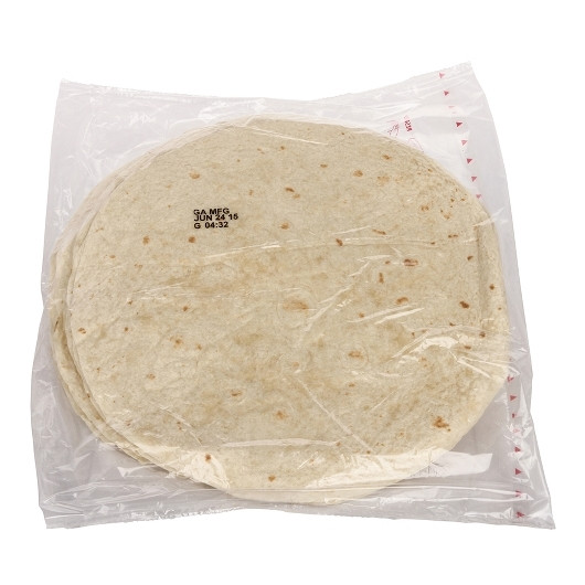 Mission Foods 13 Inch Heat Pressed Flour Tortillas, 12 Count, 12 Per Case
