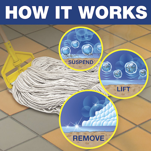 Mr. Clean Professional Finished Floor Cleaner Concentrate Closed Loop ...