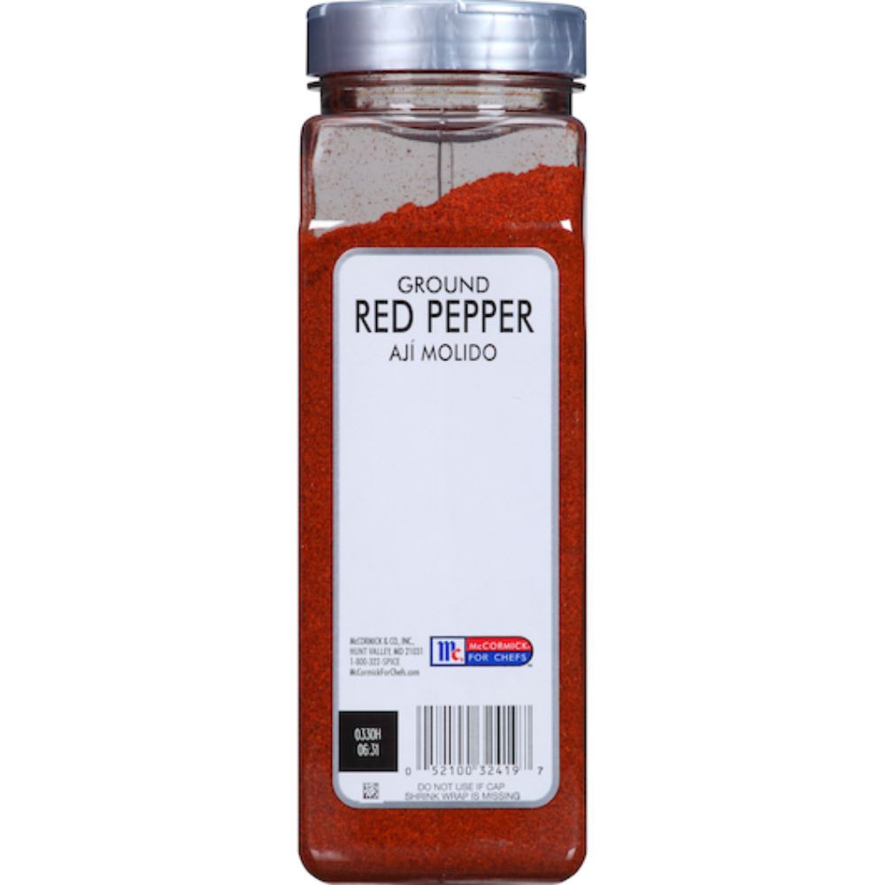 Mccormick Ground Red Pepper, 1 Pound, 6 Per Case