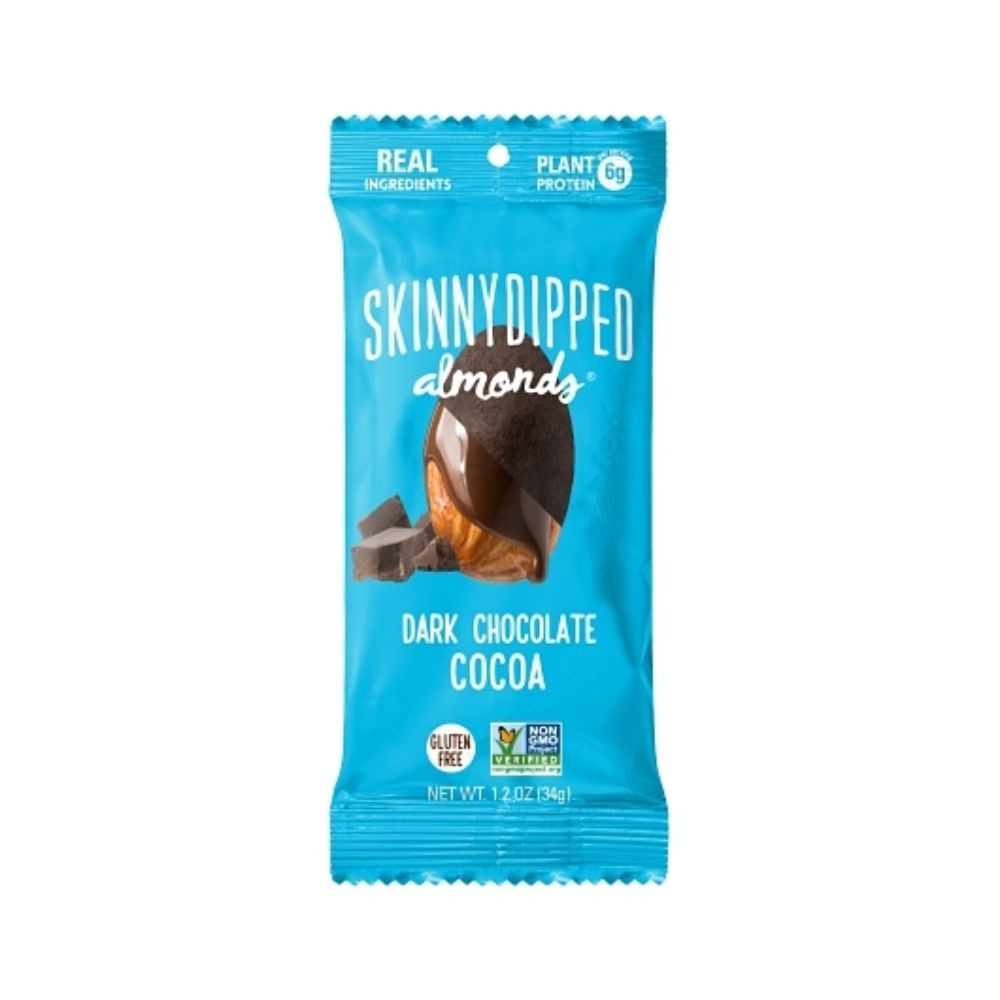 Skinny Dipped Almonds Dark Chocolate Cocoa Almonds Single Serve Packets ...