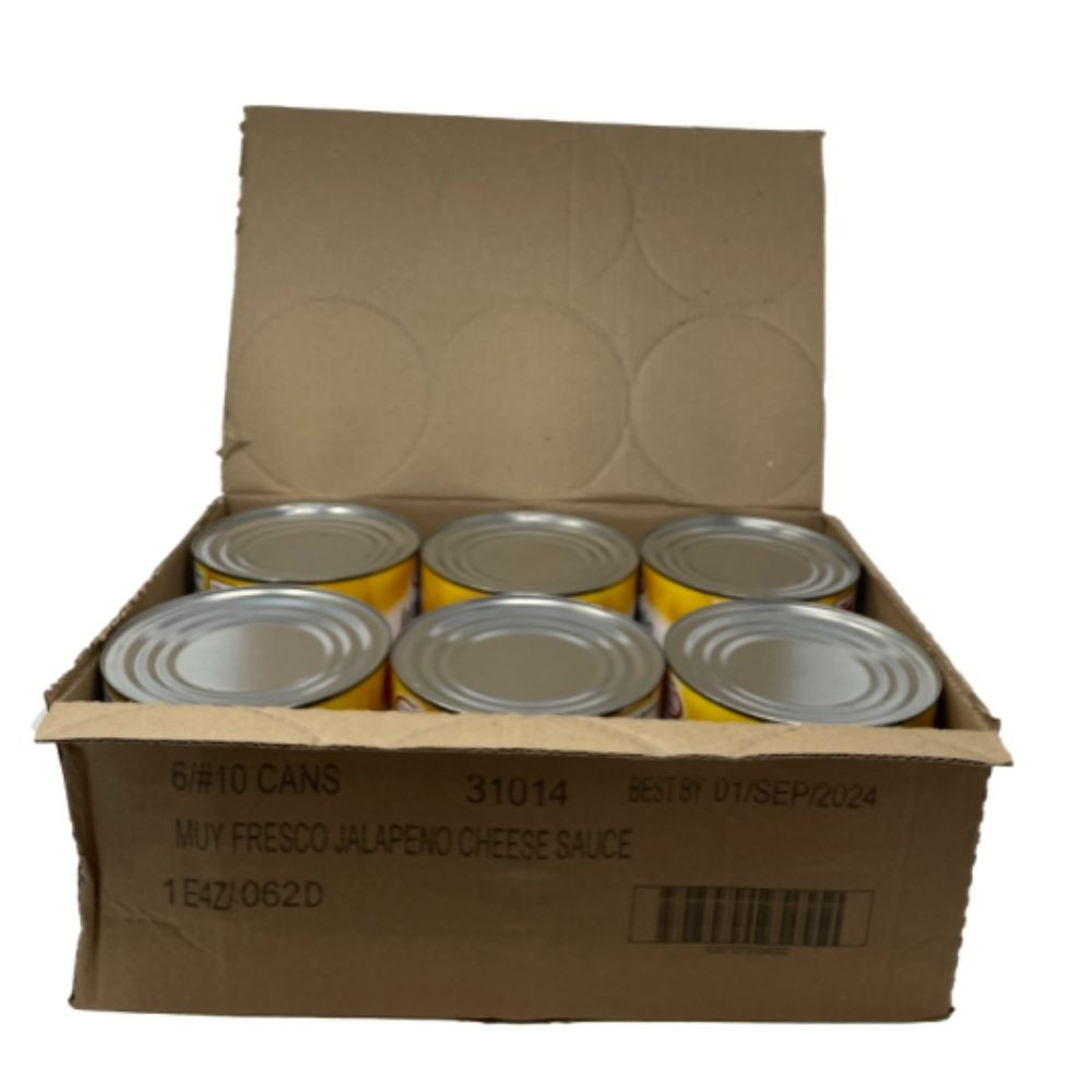 Muy Fresco Muy Fresco Cheese Sauce Jalapeno Trans Fat Free, 6.63 Pound ...