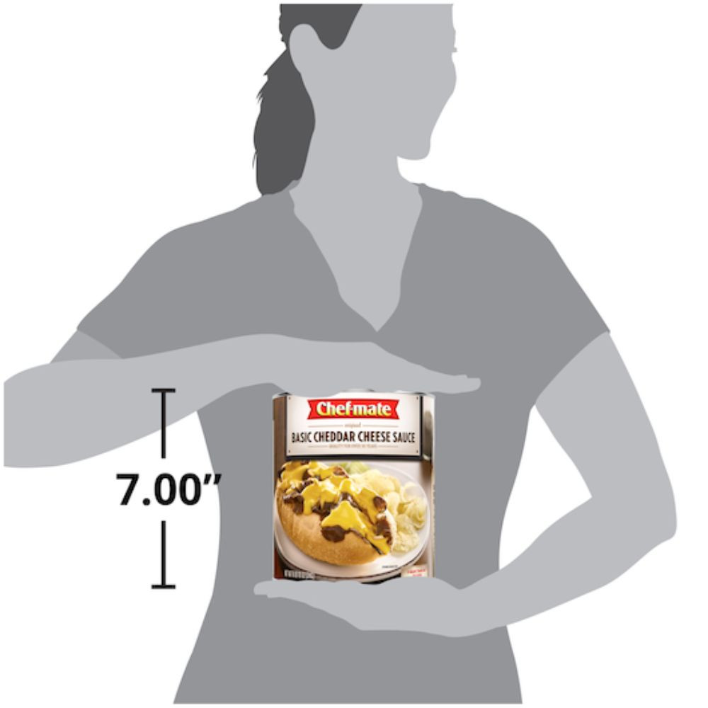 Chef-Mate Basic Cheddar Cheese Sauce, 106 Ounces, 6 Per Case
