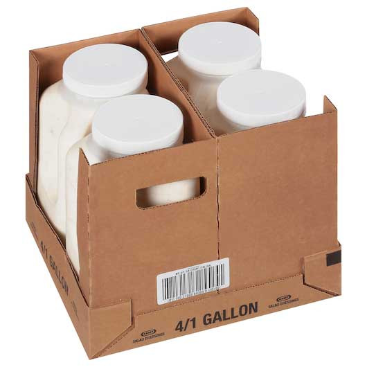 Kraft Creamy Italian Dressing Bulk, 1 Gallon, 4 Per Case