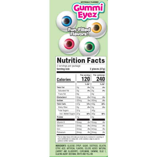 Herbert's Best 3D Gummy Candy Combination Display, 72 Count, 1 Per Case