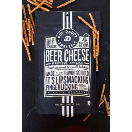Pop Daddy Powder Perrin Beer Cheese Ca, 7.5 Ounce, 12 Per Case