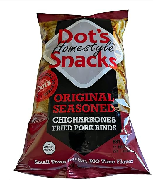 Dot's Pretzels Chicharrones, 4 Ounce, 9 Per Case