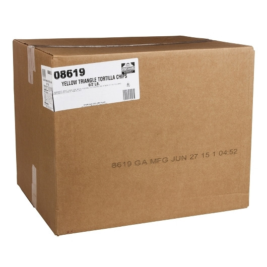 Mission Foods Yellow Triangle Tortilla Chips, 2 Pounds, 6 Per Case