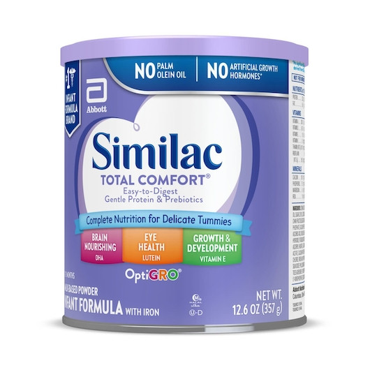 Similac Total Comfort Infant Formula, 12.6 Ounce, 6 Per Case