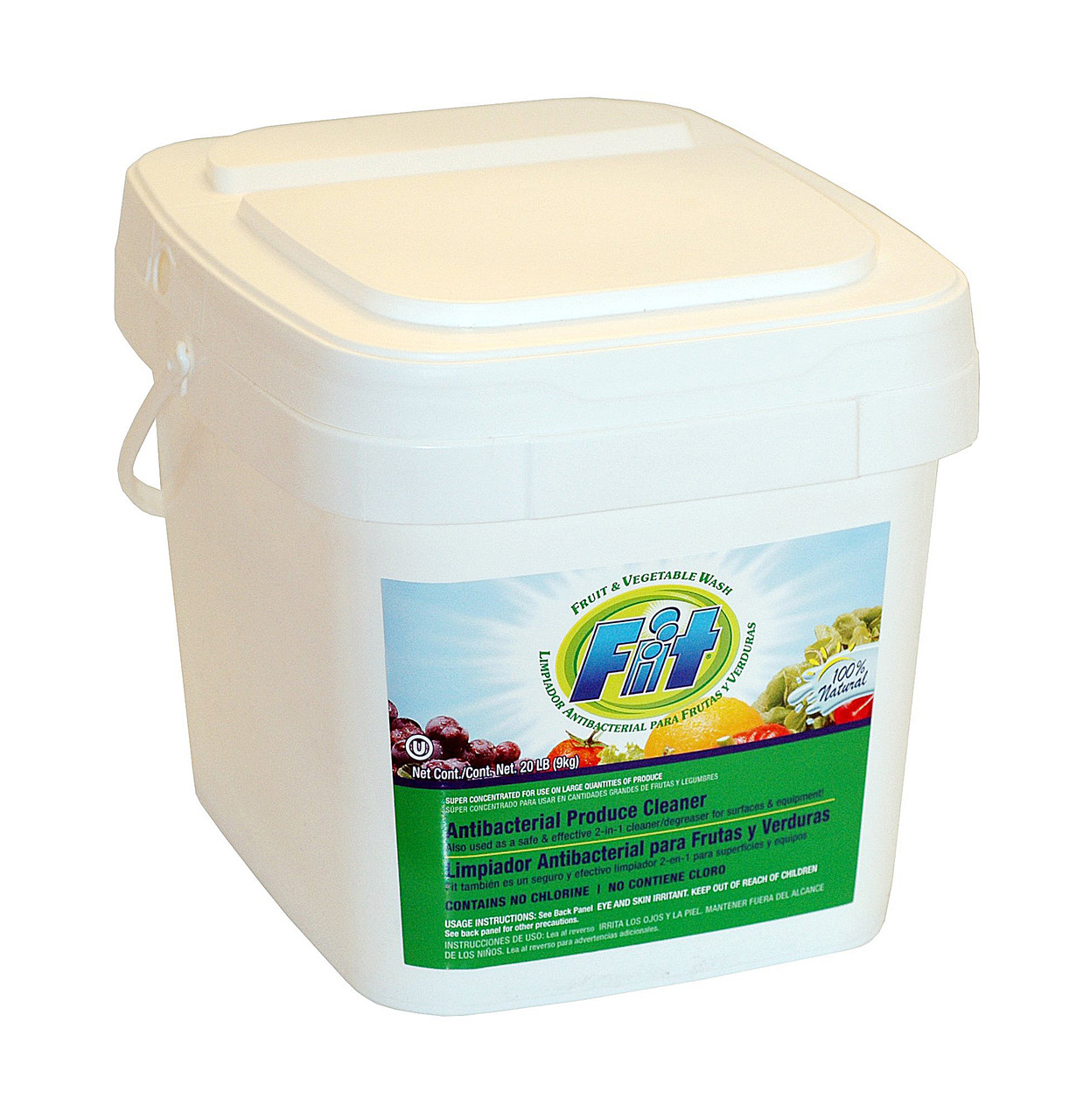 HealthPro Fit Fruit & Vegetable Fit Wash Powder Bucket 1-20 Pound ...