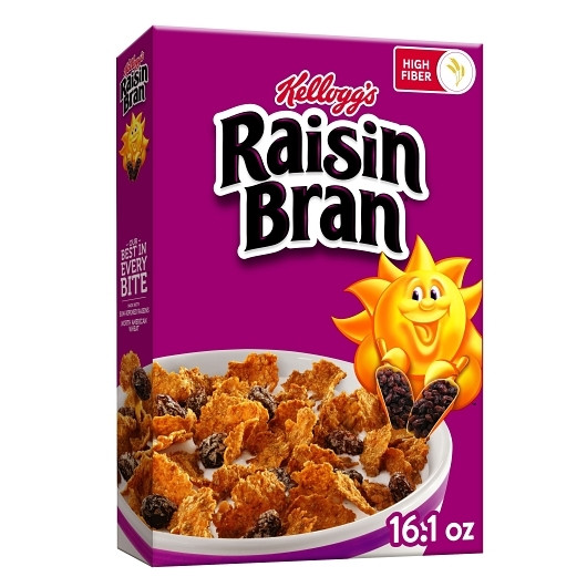 Kellogg's Raisin Bran Cereal Original, 16.1 Ounce, 10 Per Case