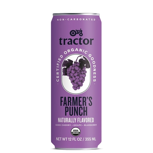 Tractor Beverage Co Organic Farmer's Punch, 12 Fluid Ounce, 12 Per Case