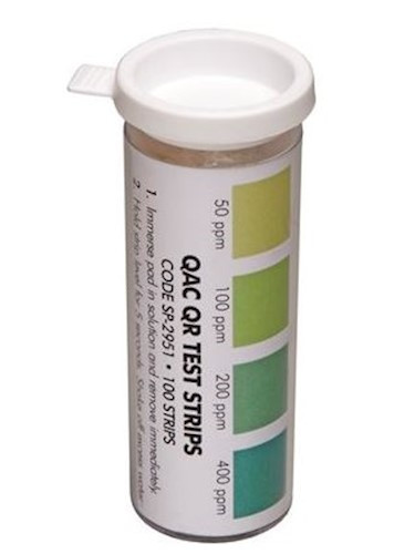 Spartan QAC-QR Chemical Test Kit , 100 Strip
