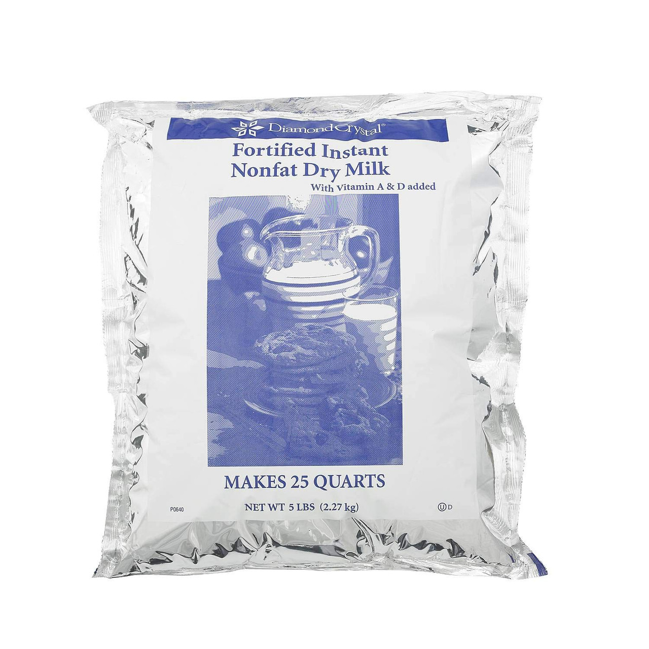 Chefs Companion Nonfat Dry Milk Instant Fortified Low Heat, 5 Pounds, 6 ...
