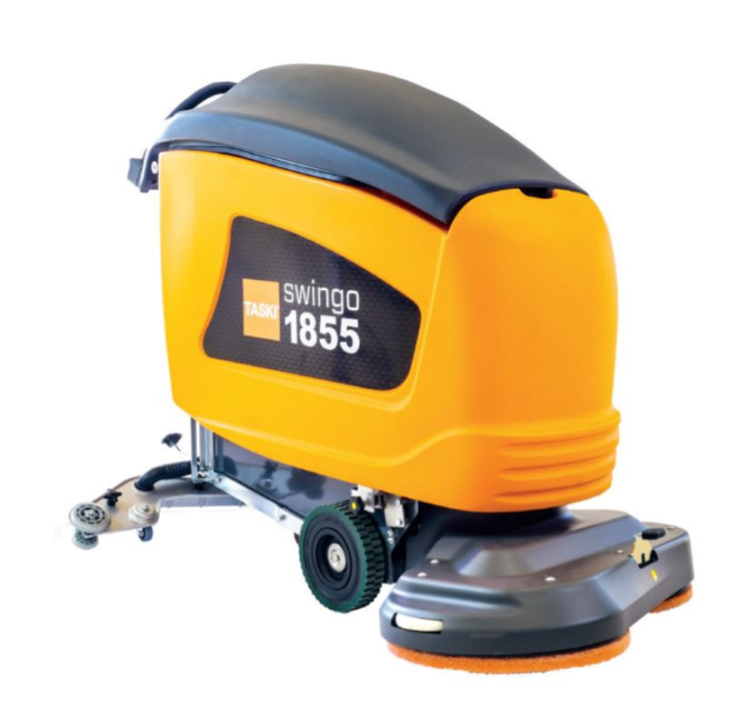 Taski Swingo 1855 XD Extra Duty Large Walk Behind Auto Scrubber, 26 ...