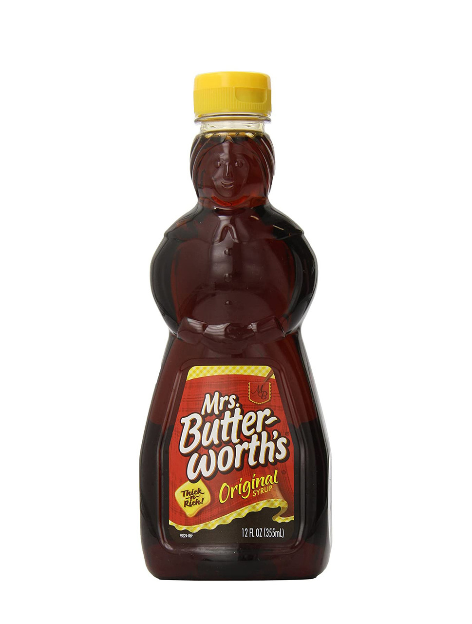 Mrs. Butterworth's Original Thick and Rich Pancake Syrup, 12 Fl Oz ...