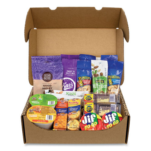 Snack Box Pros On The Go Snack Box, 27 Assorted Snacks
