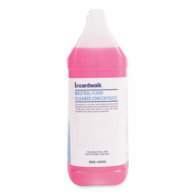 Boardwalk Neutral Floor Cleaner Concentrate, Lemon Scent, 1 Gal Bottle ...