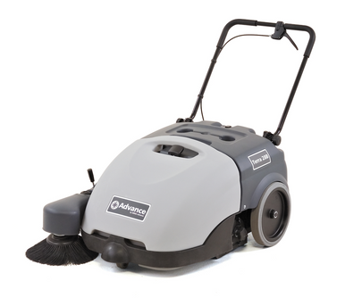 Nilfisk Terra 28B Walk-Behind Sweeper, One 86 Ah Maintenance-free (Gel ...