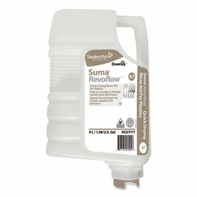 Diversey Suma Revoflow Quick Drying Rinse Aid, 4 L Revoflow