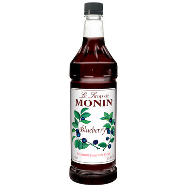 Monin Blueberry Syrup, 1 Liter, 4 Per Case
