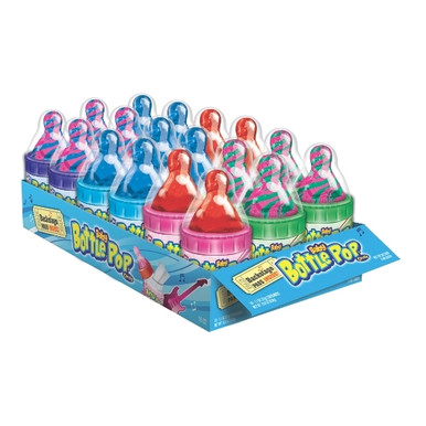 Baby Bottle Pop Candy Lollipop Variety Pack, 1.1 Ounces, 16 Per Box, 16 ...
