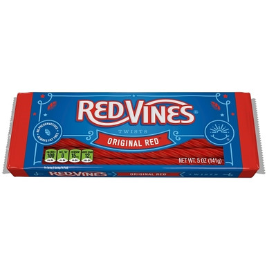 Red Vines Original Red Twists Licorice, 5 Ounce, 48 Per Case