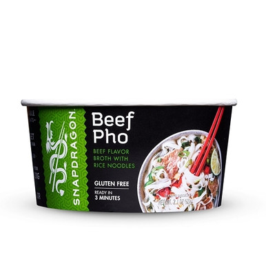 Snapdragon Vietnamese Beef Pho Rice Noodle Soup Bowl, 2.1 Ounce, 36 Per ...