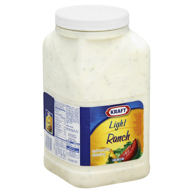 Kraft Light Done Right Ranch Dressing Bulk, 1 Gallon, 4 Per Case