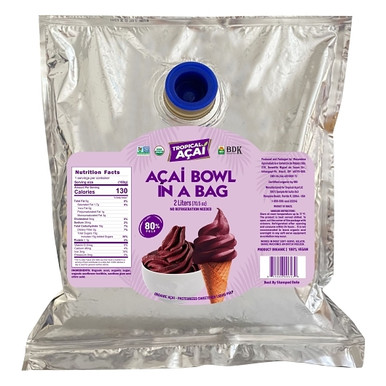 Tropical Acai Organic, Pasteurized, Sweetened Liquid Pulp Acai Bowl In ...