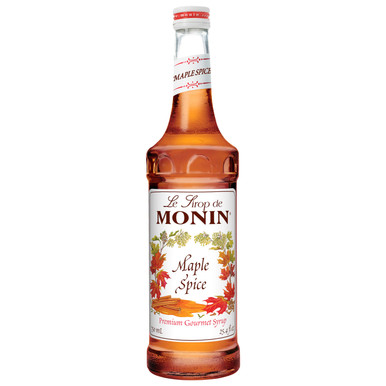 Monin Maple Spice Syrup, 750 Milileter, 12 Per Case