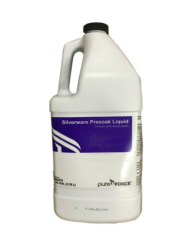Pure Force Silverware Presoak Liquid, 4/Case - Coast Brothers