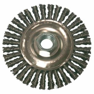 Anchor Brand 94877 Stringer Bead Wheel Brushes 4" x 4", 0.02" Stainless ...